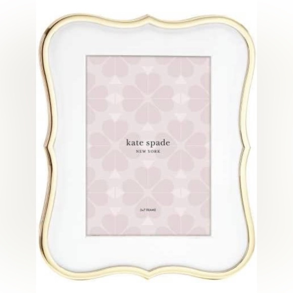 kate spade | Accents | New Kate Spade 5x7 Crown Point Gold Frame | Poshmark